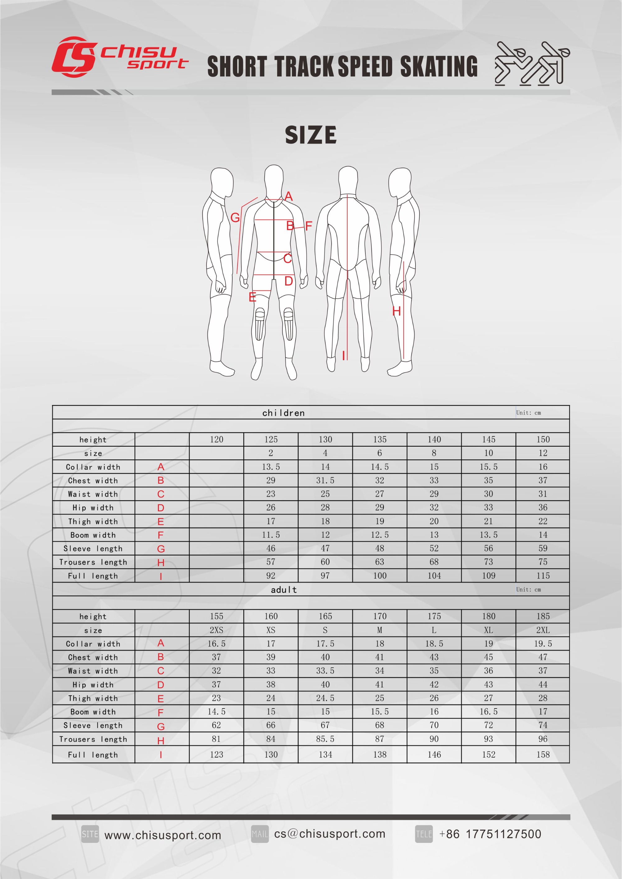 short track speed skating suit custom