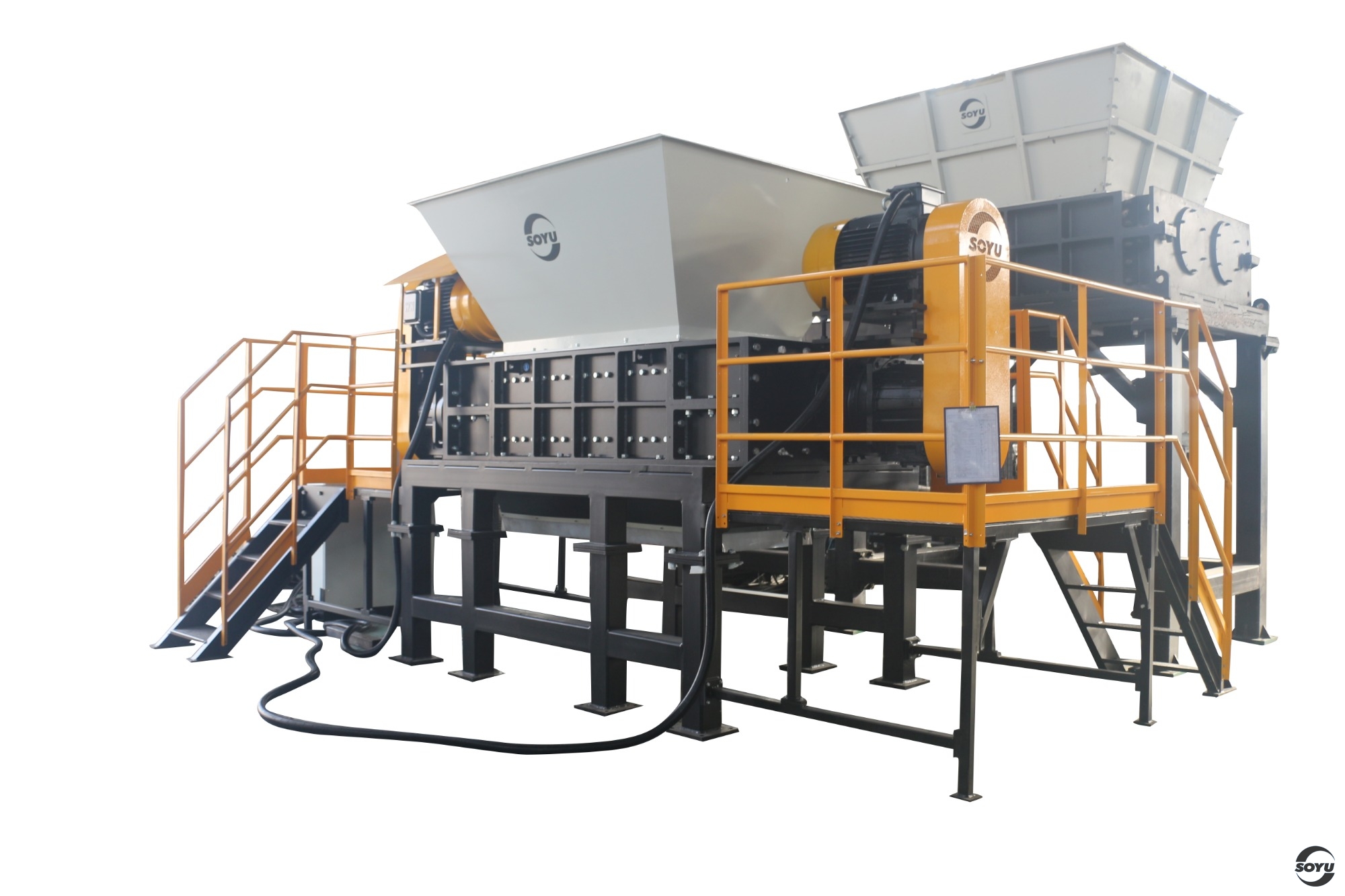 Trituradora de doble ejes (Serie deSYU41),Trituradora de doble ejes