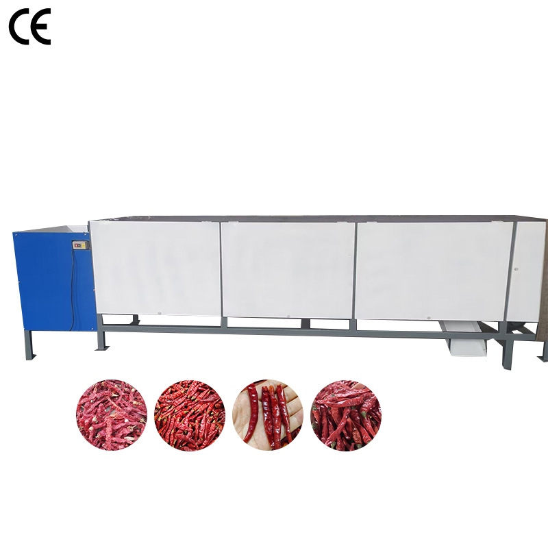 Dry Red Pepper Chilli Destemming Stem Removing Cutting Machine