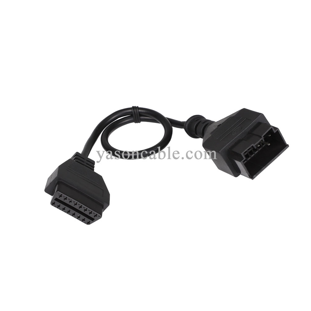16Pin Female To 3Pin OBDII j1962 cable manufacturer