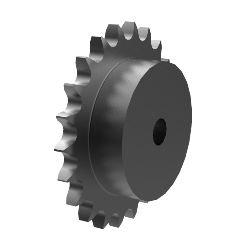 ANSI 80 · 25,40 mm (1") pitch