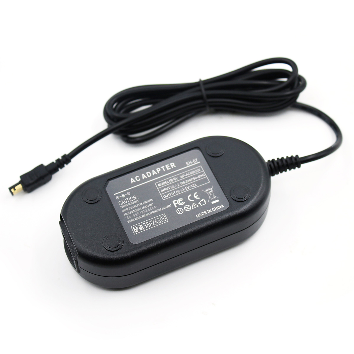 EH-67 EH67 Camera AC Adapter For Nikon L820,Coolpix L100 L110 L120 L310 ...