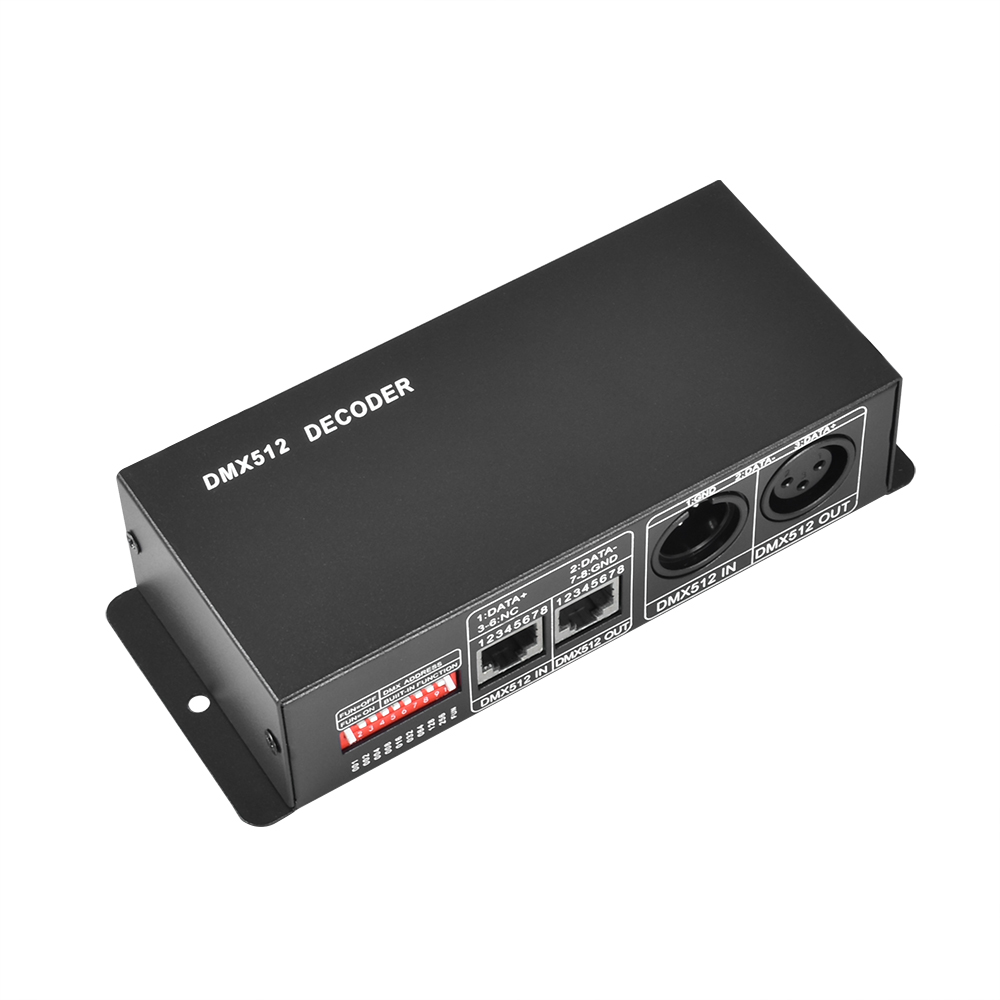 4 Channel 4*4A DMX LED Decoder,LED Controller