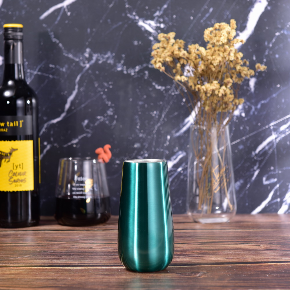 180ml Double Wall Vacuum Lovely Mini Drinking Cup Vase Cup - WingShung