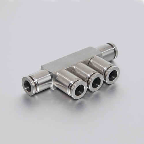 SPK Stainless Steel 5 Way Manifold,Stainless Steel One Touch Fitting