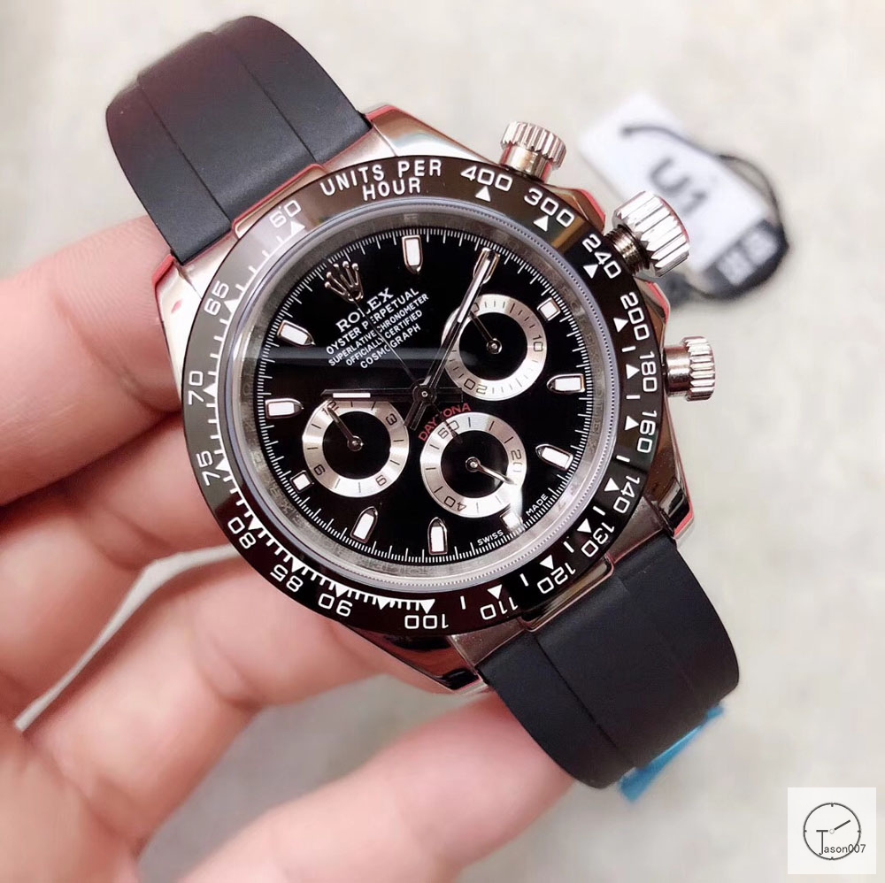 U1 Factory Rolex Daytona Black Dial Ceramic Bezel Automatic Movement ...