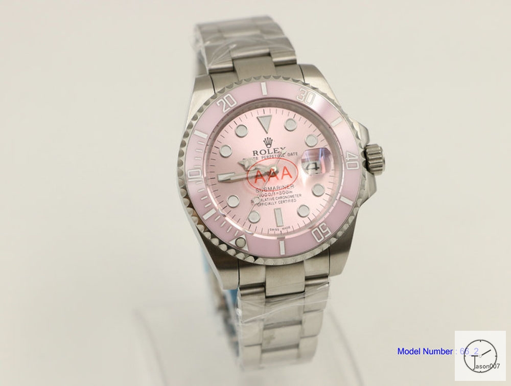 Rolex Submariner Date Ceramic Bezel Pink Dial Men's Watch 116610 ...