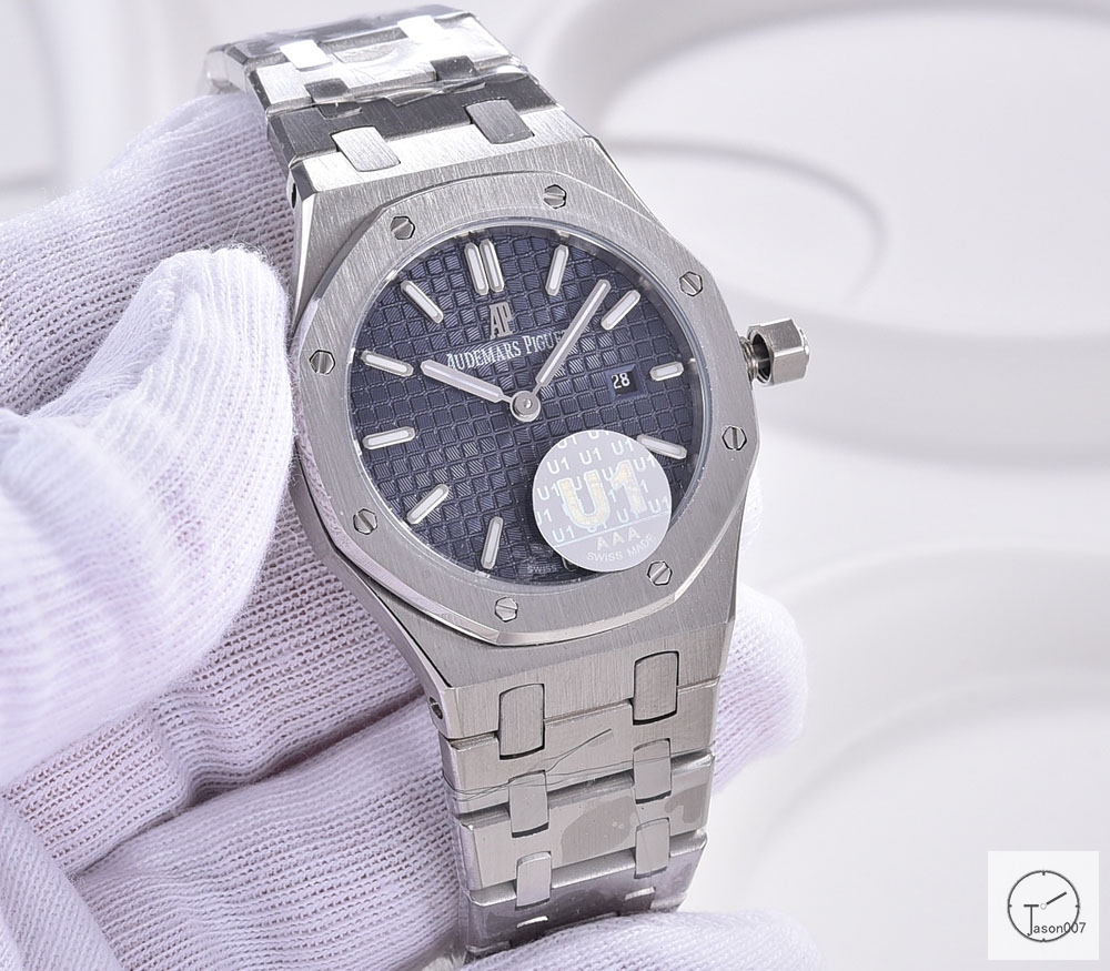 Audemars Piguet Royal Oak Women 34mm Quartz Silver Case Black Dial AP ...