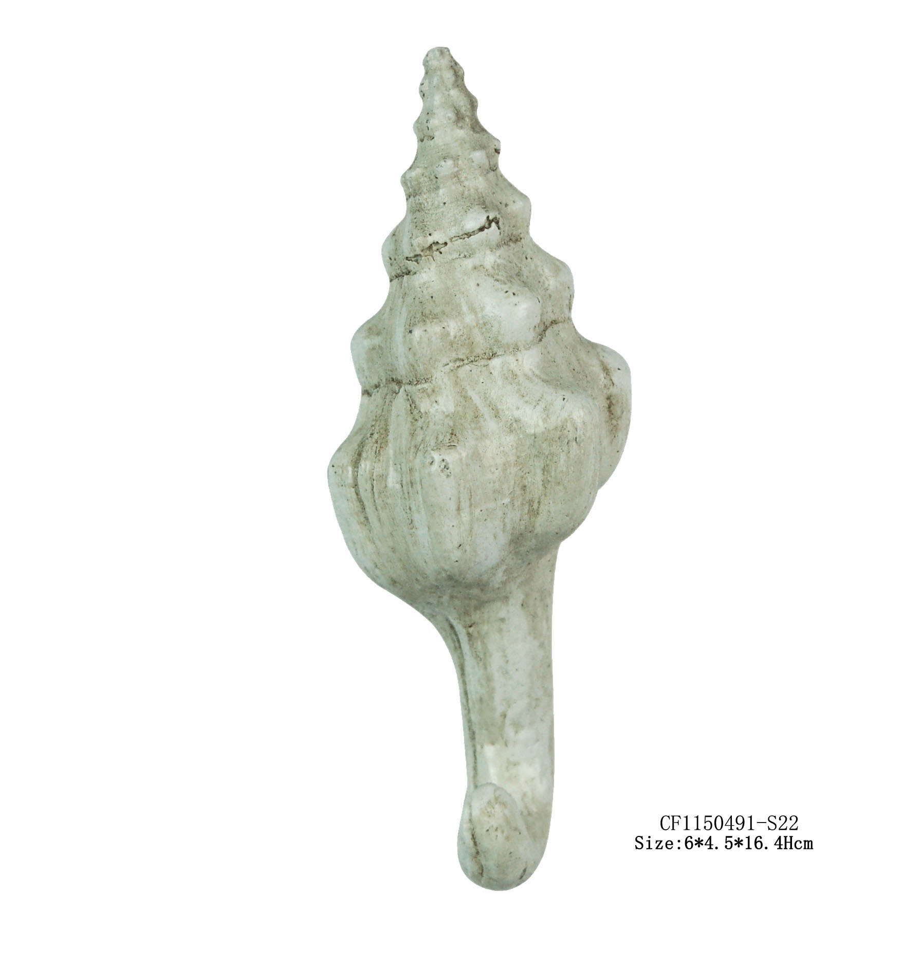 Resin Conch wall decor