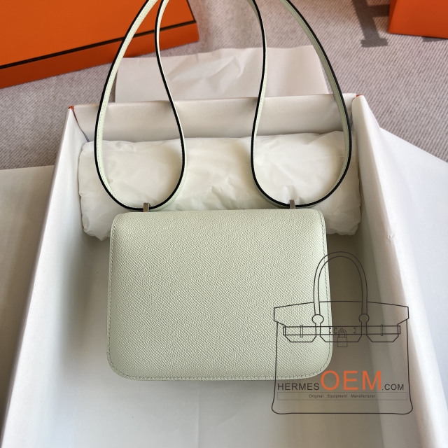 Constance 18CM Epsom 0S Vert fizz Silver