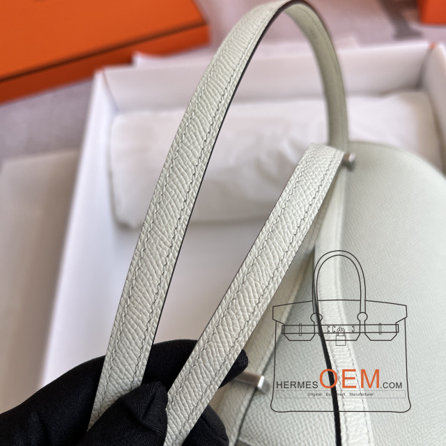 Constance 18CM Epsom 0S Vert fizz Silver