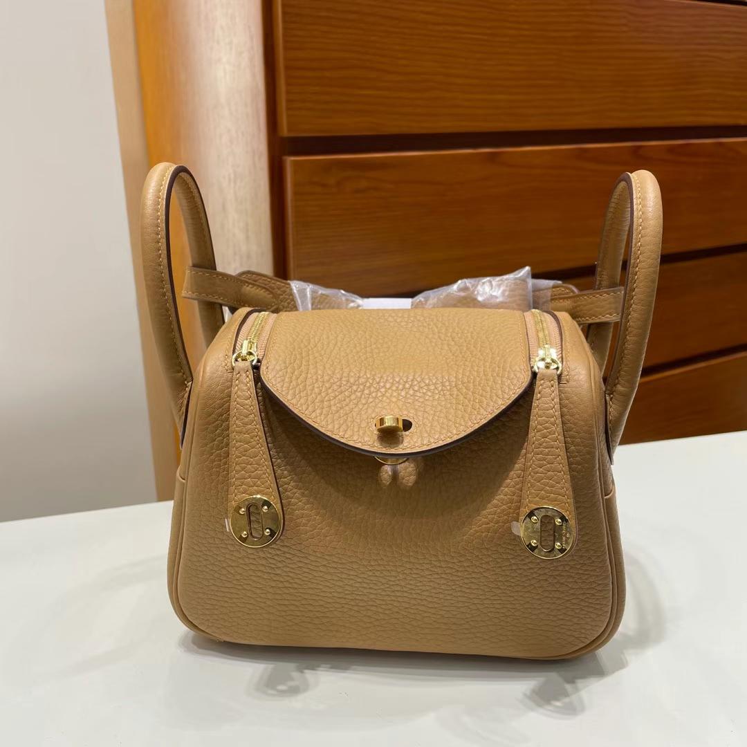 Mini Lindy Clemence 4B Biscuit Gold