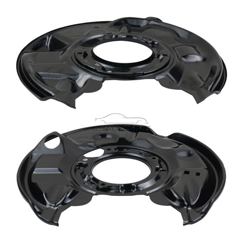 Rear L+R Brake Disc Splash Panel For Mercedes W203 CL203 S203 C209 A209 ...