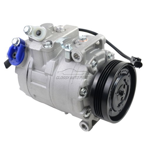 A/C Compressor w/Clutch BMW 5 7er E60 E61 525xi 530i 730i 730d 730Li ...