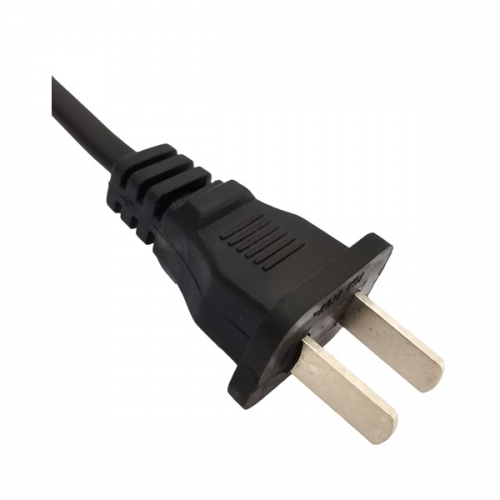 south america two flat pin plug