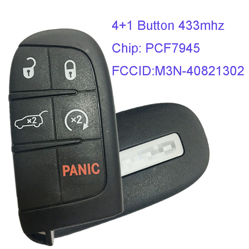 MK310033 Original 4+1 Button 434MHZ Smart Remote Key for DODGE M3N ...