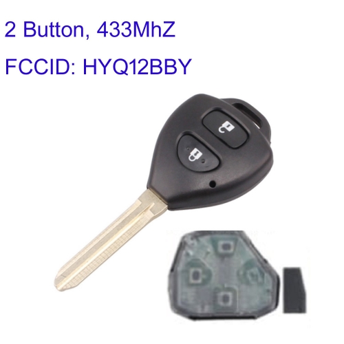 MK390001 4 Button 433MHz Smart Key Remote for Tata Nexon Auto Car Key ...