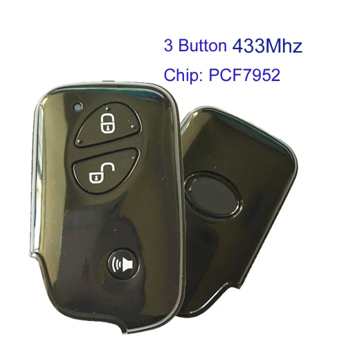 MK390001 4 Button 433MHz Smart Key Remote for Tata Nexon Auto Car Key ...