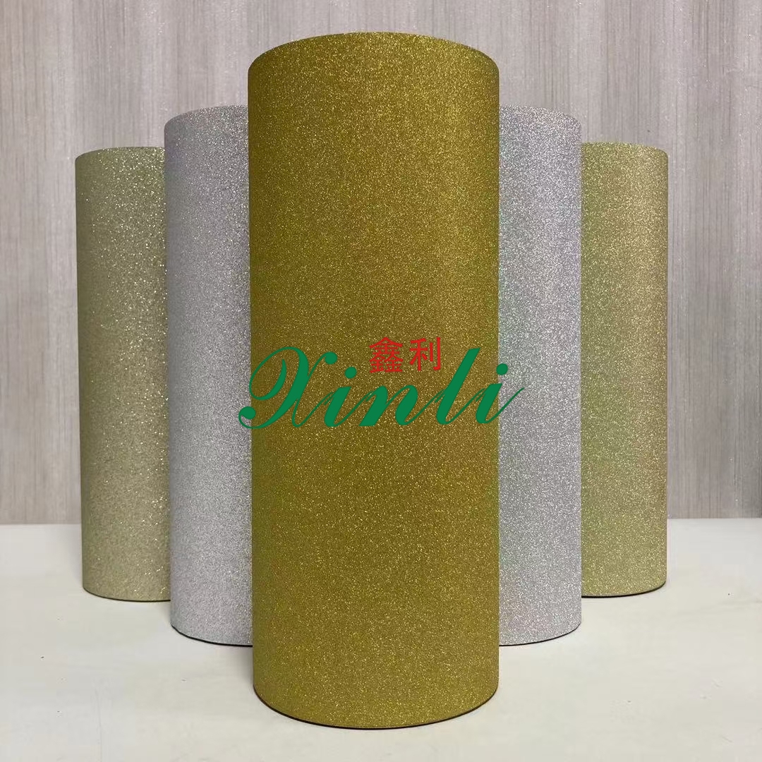 glitter lamination film for luxury packing