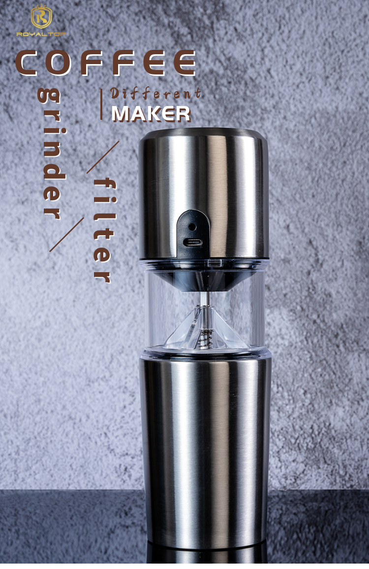 Electric dripping coffee maker