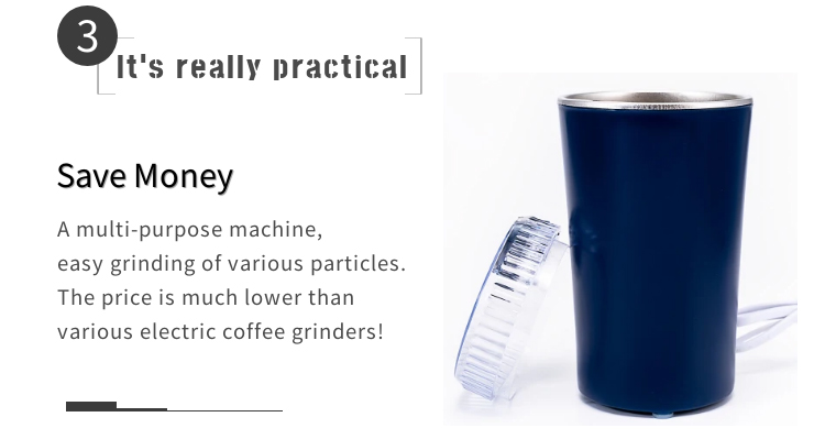 Kitchen Mini electric spice grain mill and coffee bean grinder set