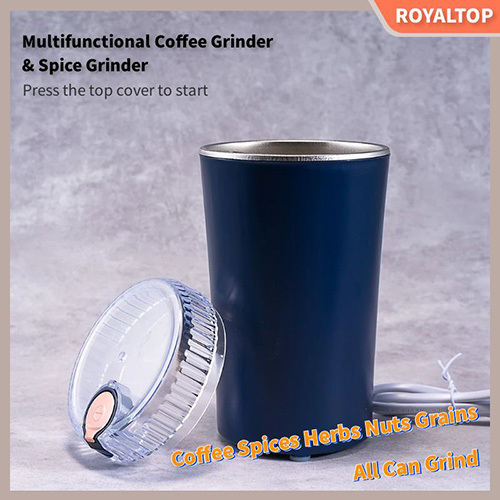 Kitchen Mini electric spice grain mill and coffee bean grinder set