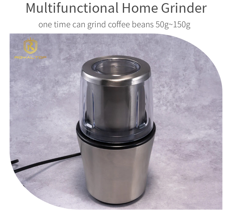 Kitchen Mini electric spice grain mill and coffee bean grinder set