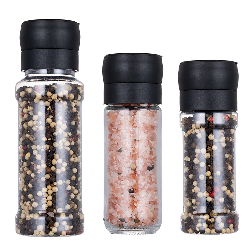 Commercial Salt Pepper Grinder Bottle | Ceramic Rotor