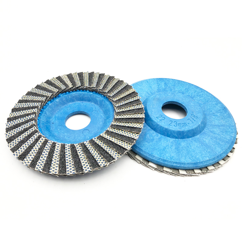 Diamond flap disc