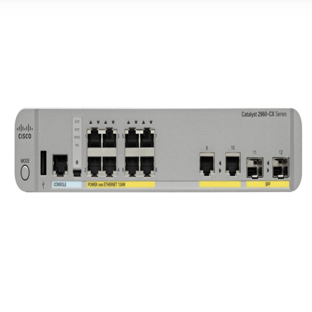 Cisco Catalyst 2960-CX Series Switches WS-C2960CX-8TC-L - switch - 8 ...
