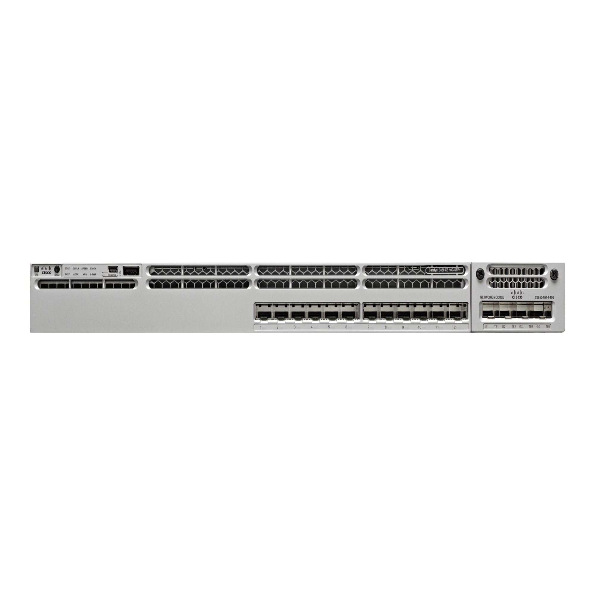 Cisco Catalyst 3850 Switch-16XS-E - Switch - L3 - managed - 12 x SFP+ ...