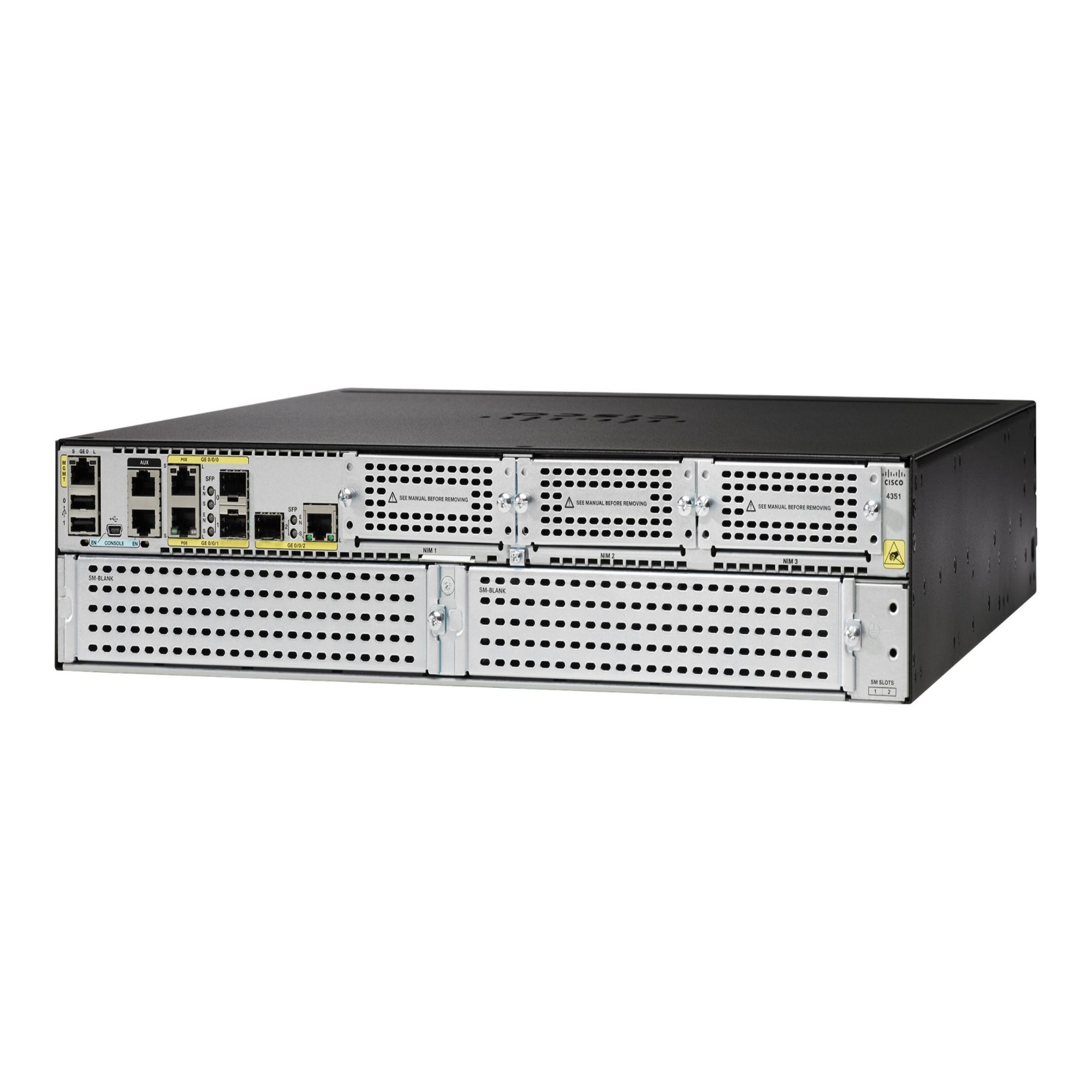Cisco Integrated Services Router 4351-ISR4351-VSEC/K9 - Voice Security ...