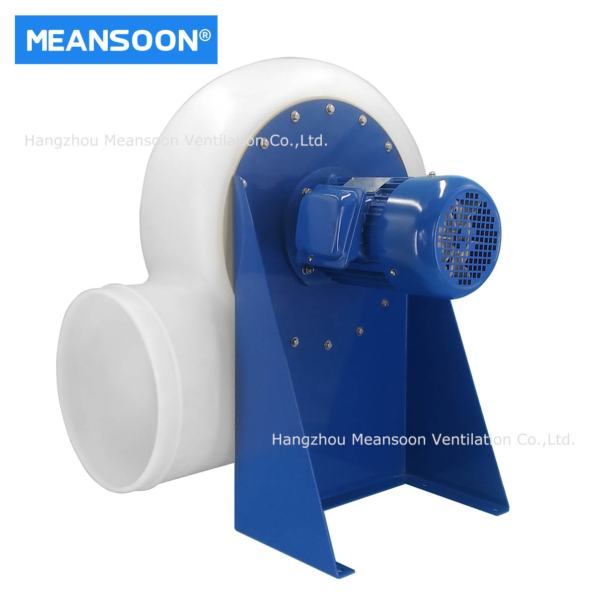 300 Plastic Polypropylene Anticorrosive Radial Fan