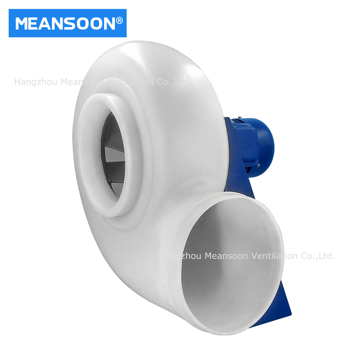 300 Plastic Polypropylene Anticorrosive Radial Fan
