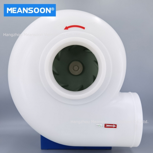 Plastic Corrosion Resistant exhaust fan for chemical laboratory