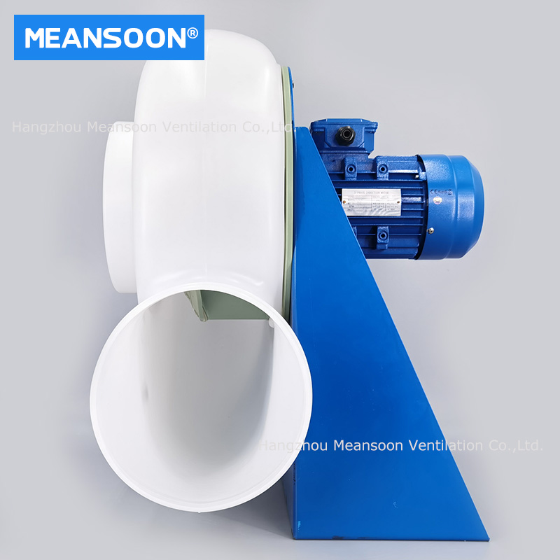 300 Plastic Polypropylene Anticorrosive Radial Fan