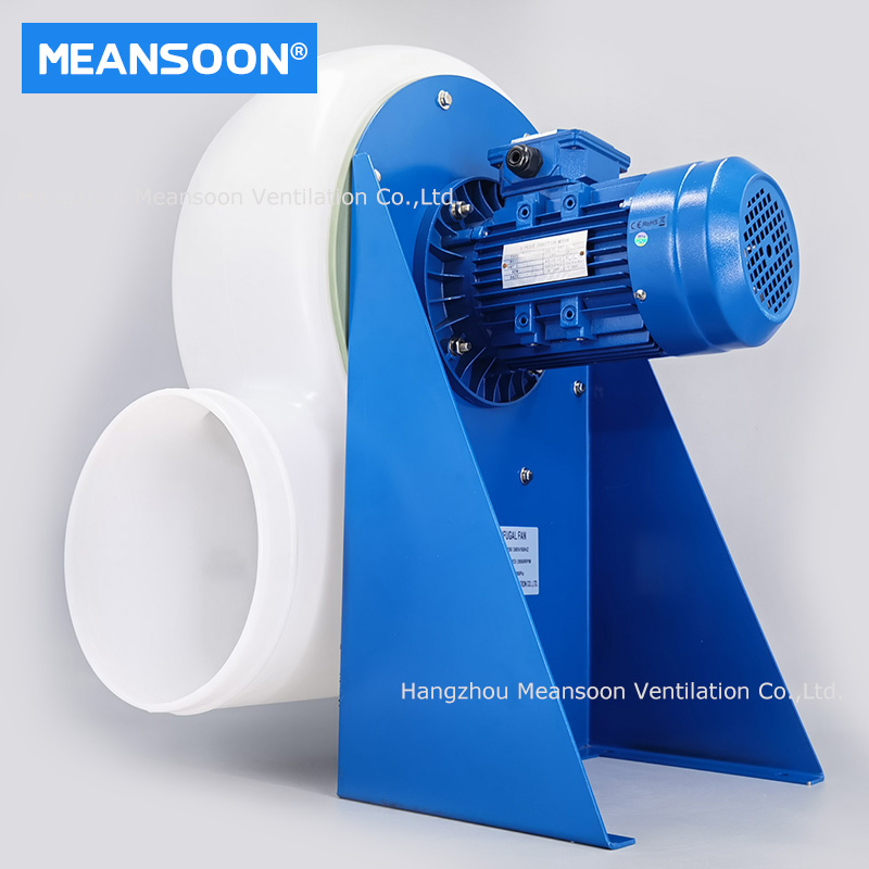 300 Plastic Polypropylene Anticorrosive Radial Fan