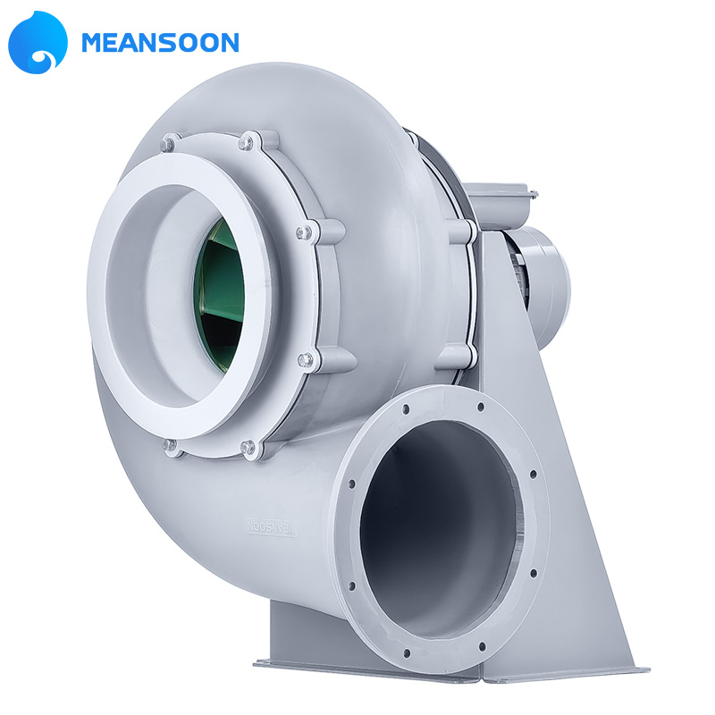 MPCF-250-B2S-FL Sealed Flange Anti-corrosion Plastic PP PE Exhaust ...