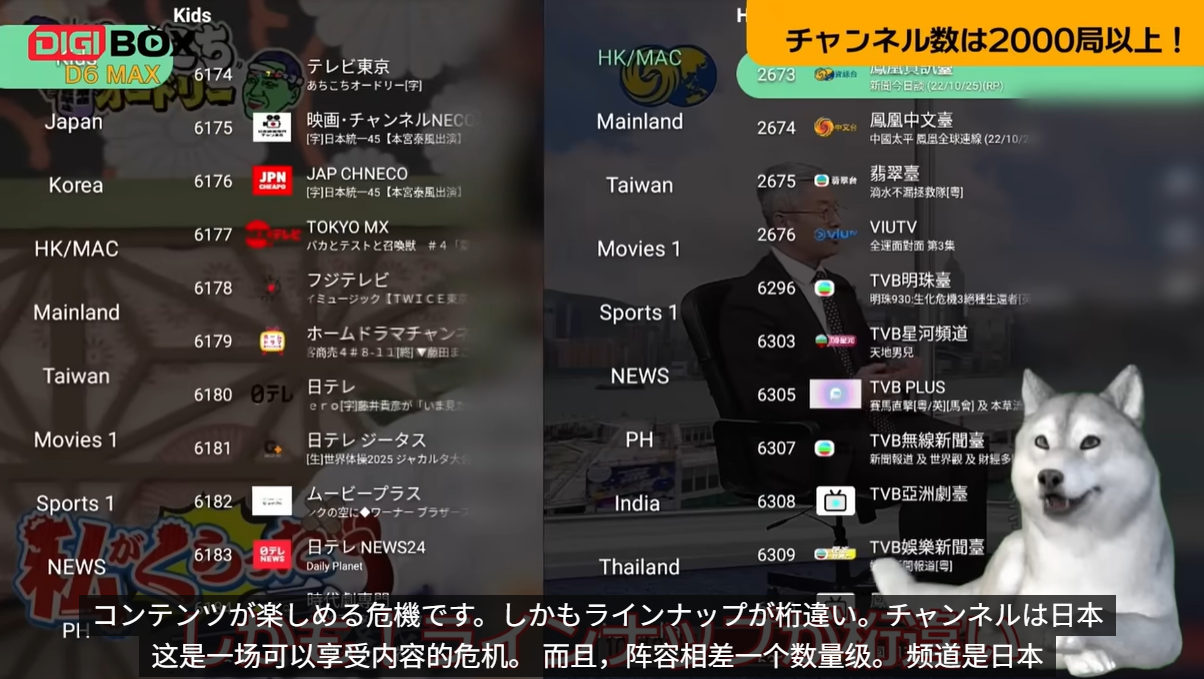 What Can You Watch with The Latest TV Box Model DIGIBOX D6 MAX?