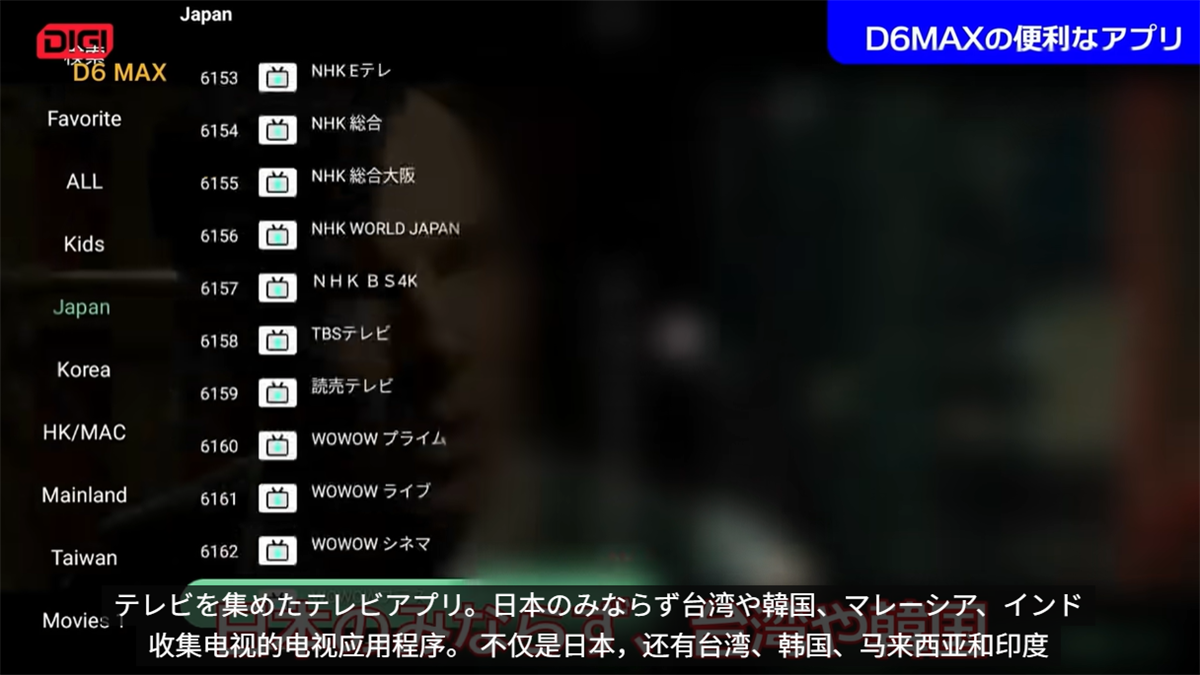 What Can You Watch with The Latest TV Box Model DIGIBOX D6 MAX?