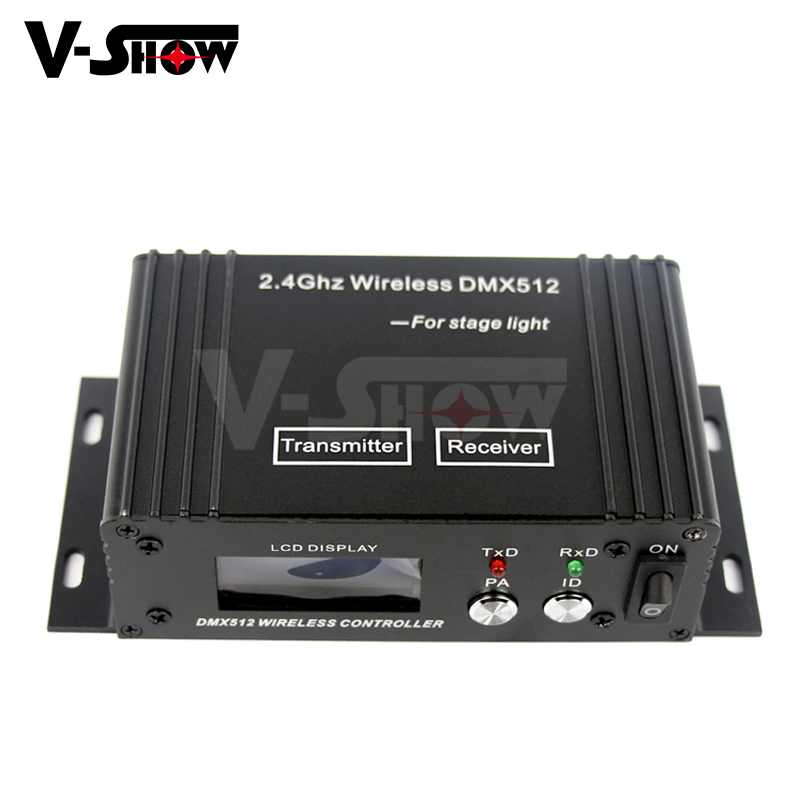 1pc LCD wireless DMX transmitter & receiver,Wireless DMX 512 ...