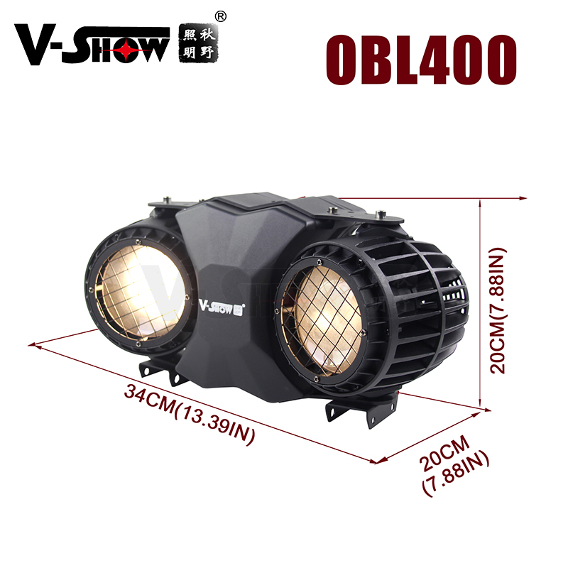 Two Eyes Led Blinder Light 2x200w Edison Cob Blinder Outdoor Waterproof ...