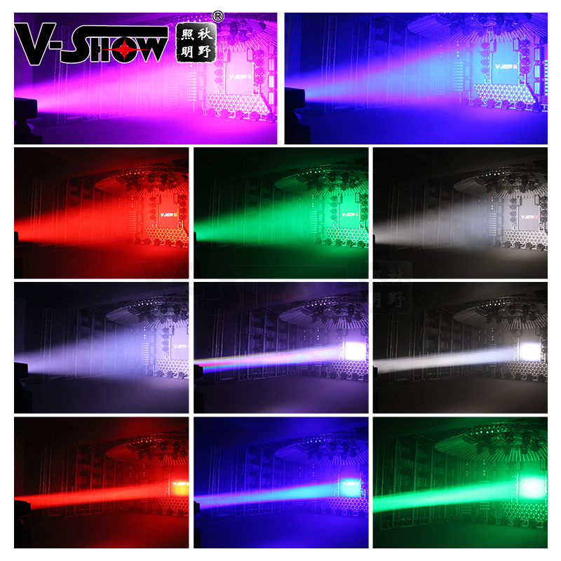 V-show LED bar stage Light 2pcs 12 x 40W high power RGBW LED zoom ...