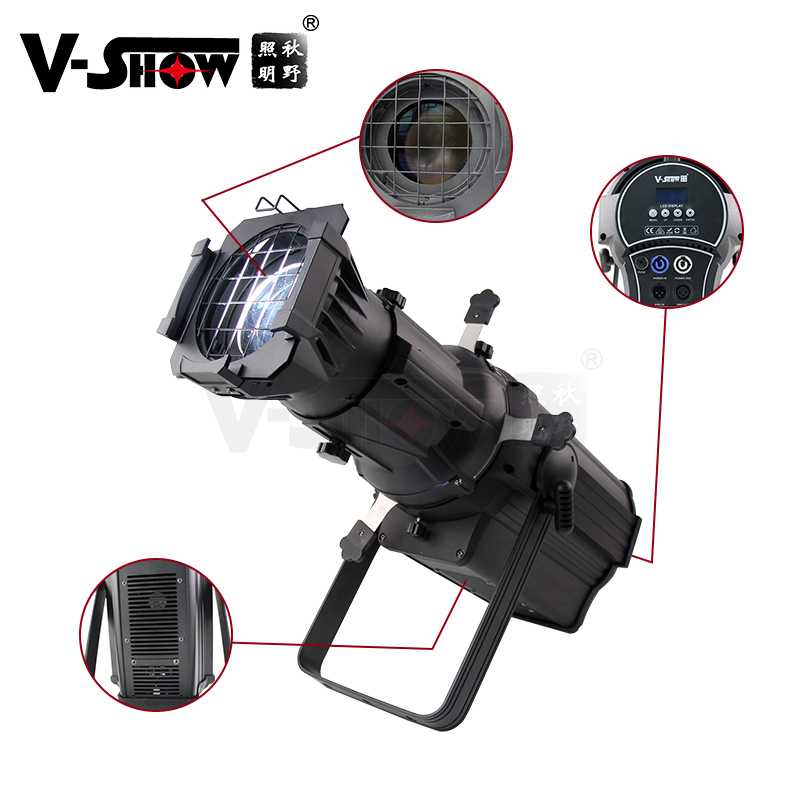 V-Show 300W LED Profile light for Theater Studio Stage--Aging test and ...