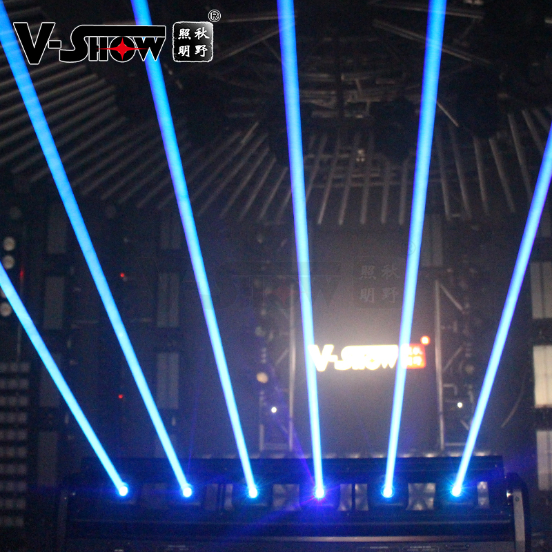 V-Show High Quality RGB Laser Moving Head 6 Beam Club Laser Lights Bar