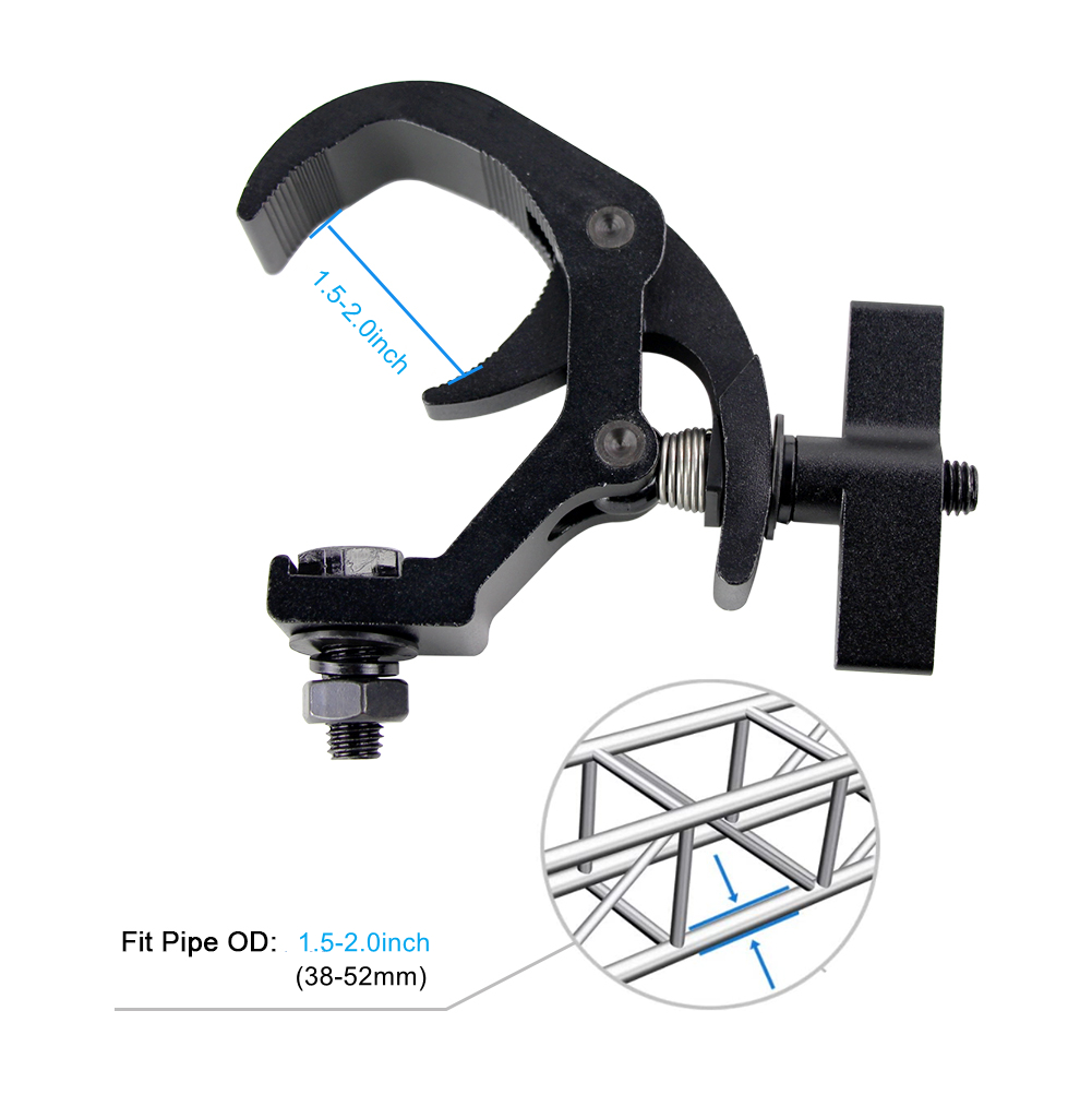 V-Show JUST FOR USA 8 pcs DJ Light Truss Clamps - C Clamp Mounting ...