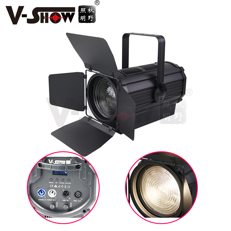 V-Show High LED Fresnel spotlight 300W with electric zoom