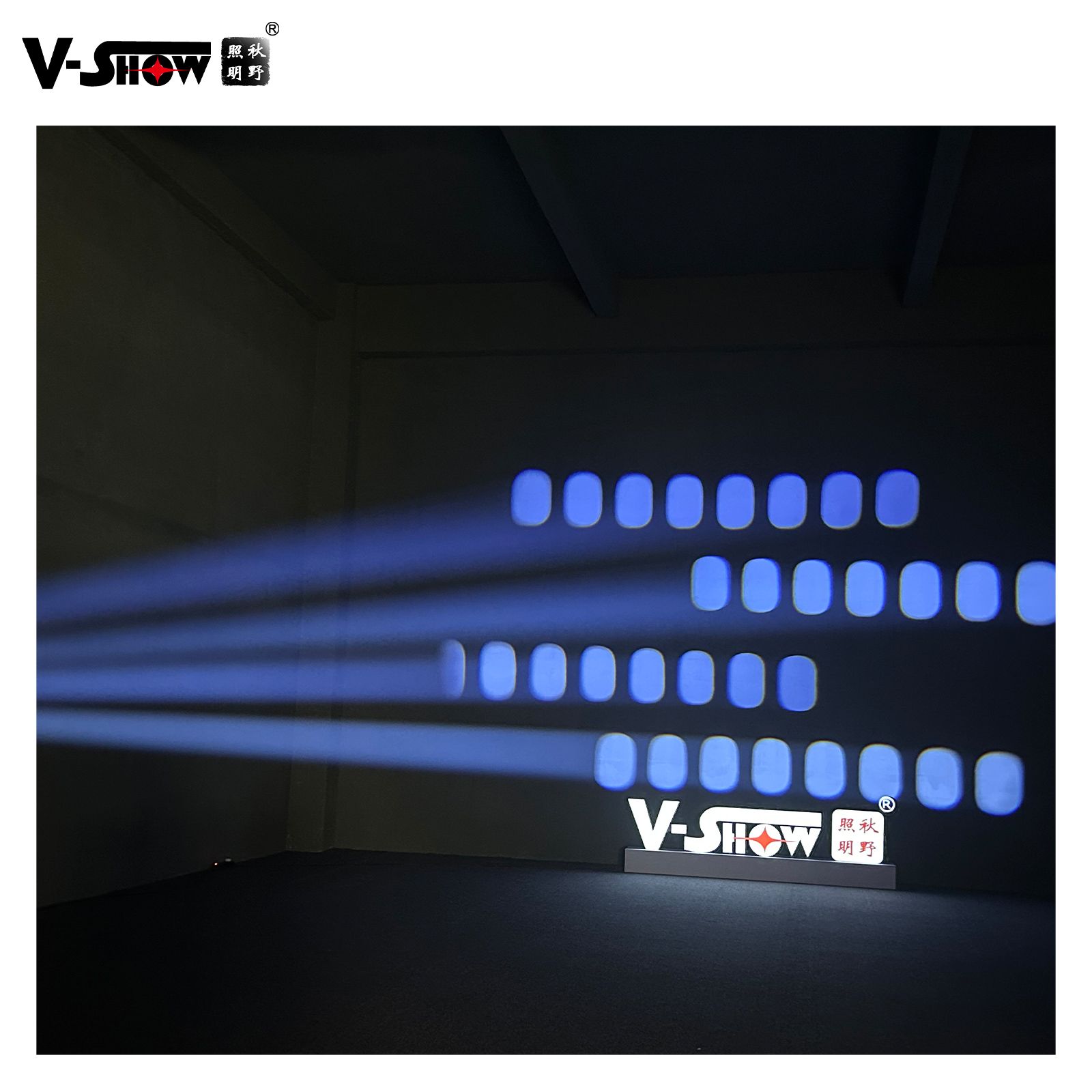 V-Show S711 Theater concert pro stage light LED beam spot wash 3in1 CMY ...