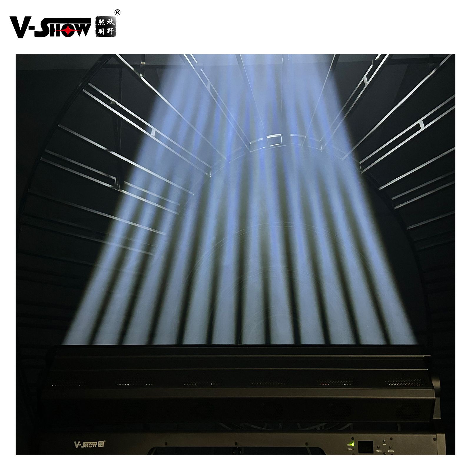 V-Show Dj Professional Stage Lighting Dmx RDM 12x40W LED Zoom Wash Strobe Pixel Beam Bar Moving ...