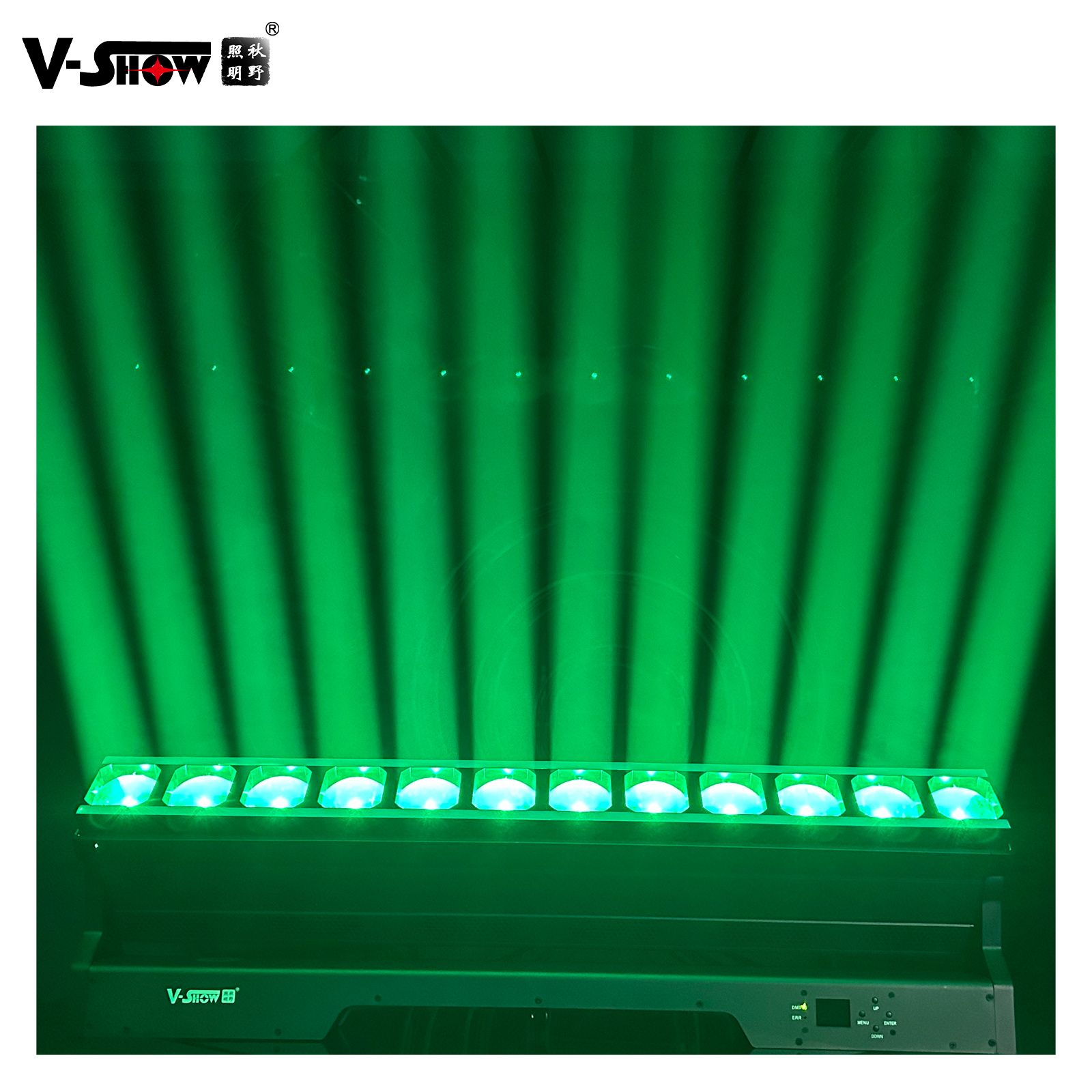 V-Show Dj Professional Stage Lighting Dmx RDM 12x40W LED Zoom Wash ...